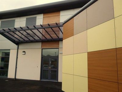 SP40 Trespa Cladding Panel Works – Urban Design & Developments Ltd
