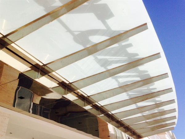 SC165 Suspended Canopy design example for hotels - Urban Design ...