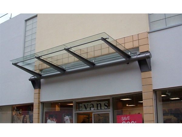 SC54 Suspended Glass Canopy Retail Park Kings Lynn - Urban Design ...
