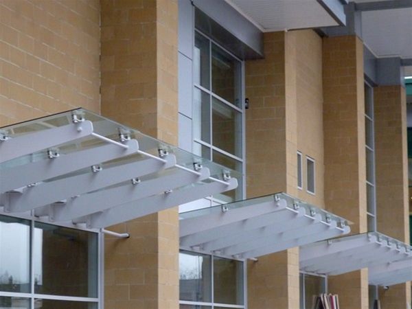 SC111 Suspended Glass Canopies Development Manchester - Urban Design ...