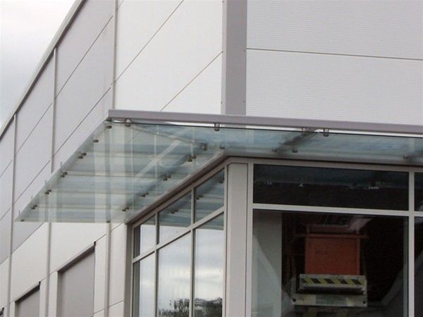 SC98 Suspended Glass Canopy COOP store Birmingham - Urban Design ...
