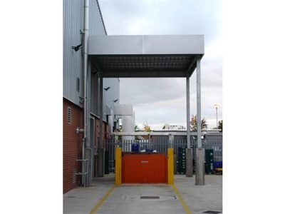 PM07 Metal and Cladd External Loading Bay Cover - Urban Design ...