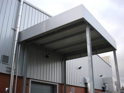 PM07 Metal and Cladd External Loading Bay Cover - Urban Design ...