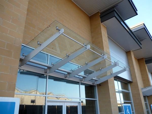 SC111 Suspended Glass Canopies Development Manchester - Urban Design ...