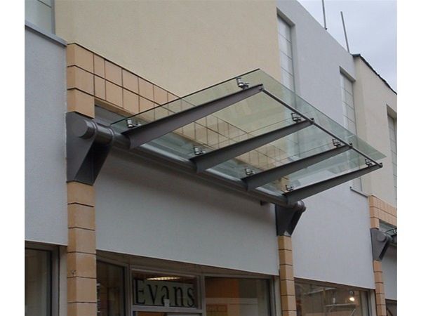SC54 Suspended Glass Canopy Retail Park Kings Lynn - Urban Design ...