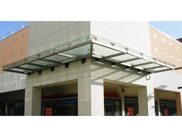SC84 Suspended Glass Canopies Retail Park Kings Lynn - Urban Design ...