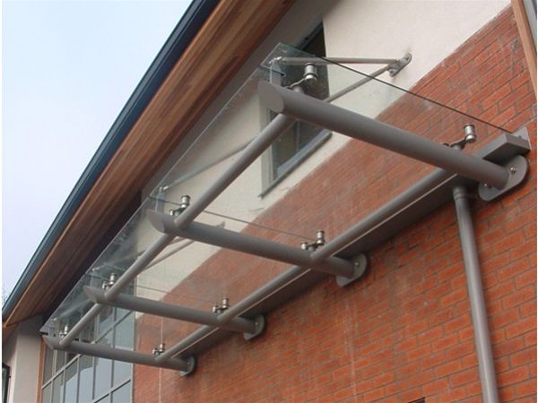 SC67 Suspended Glass Canopies Offices Kippax - Urban Design ...