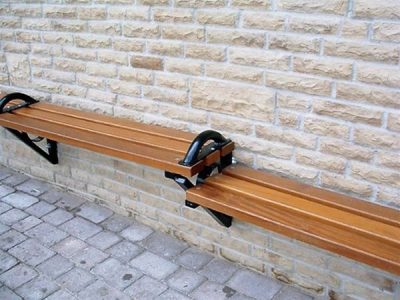 SP21 Typical Timber Perch Seating - Urban Design & Developments Ltd